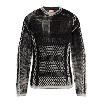 Diesel Herren, Strickwaren, Schwarzk, MGr&ouml;&szlig;e