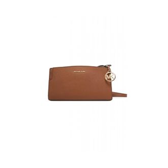 Michael Kors Femme, Sacs, Brun, Taille: ONE Size Becca Small Saffiano Leather Crossbody Bag