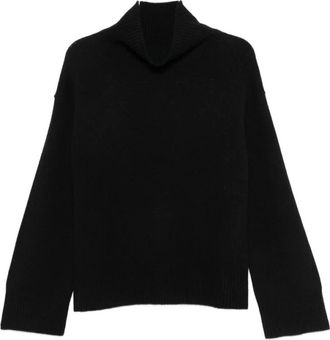 Soft Goat Femme, Pulls, Noir, Taille: 38 FR Turtleneck Sweater