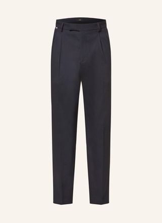 Cinque Cinque Anzughose Ciservo Relaxed Fit Mit Leinen blau