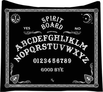 Nemesis Now Spirit Board &Uuml;berwurf, 160 cm, Schwarz