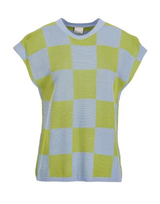 8 by YOOX CHECKERBOARD KNIT VEST