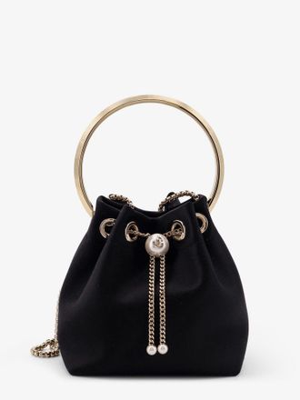 Jimmy Choo London Bon Bon satin bucket bag - JIMMY CHOO - gender_Woman