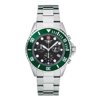 Swiss Alpine Military Swiss Alpine Military Herren Armbanduhr 7053.9133 44 mm Chronograph Datumsanzeige Armband Stainless Steel - - Accessories - Herren - Grau - ONE SIZE