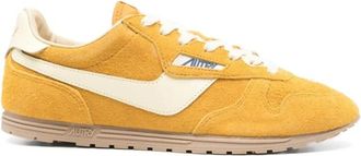 Autry Homme, Chaussures, Jaune, Taille: 45 EU Baskets