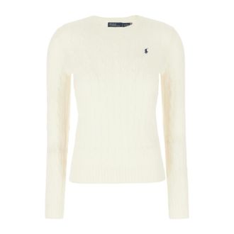 Polo Ralph Lauren Femme, Pulls, Beige, Taille: 40 FR Maille col rond