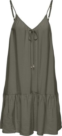 Only Onlmisara Strap Short V Detail Dress WVN