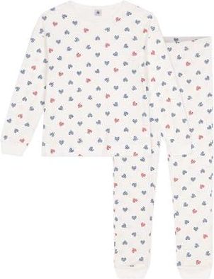 Petit Bateau A0DKG Pyjama, Blanc/Multico, XXS Femme