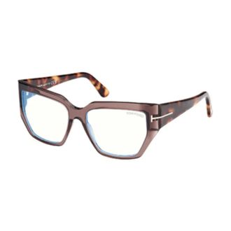 Tom Ford unisex, Accessoires, Brun, Taille: 54 MM Lunettes de Soleil Noires &Eacute;l&eacute;gantes