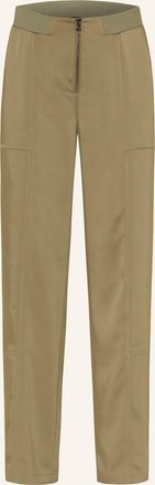 Marc Aurel Marc Aurel Marlenehose Aus Satin gruen