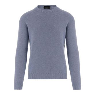 Tagliatore Homme, Pulls, Bleu, Taille: 2XL Pull Col Rond Nobhil