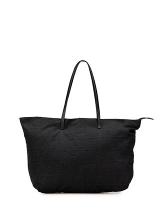 Fendi sac à motif Zucca (2000-2010) - Noir