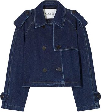 Closed Damen Jeansjacke CROPPED TRENCH