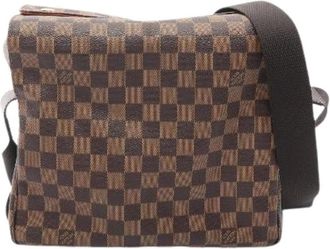 Louis Vuitton Pre-owned Naviglio Damier Shoulder Bag - Femme - Pre-owned - Brun - Taille: ONE Size