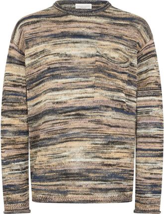 Roberto Collina Homme, Pulls, Multicolore, Taille: L Pull en laine et cachemire
