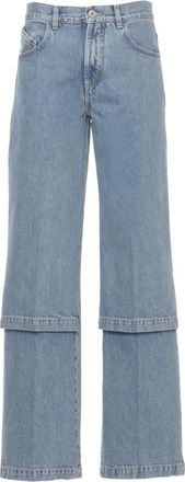 The Attico Femme, Jeans, Bleu, Taille: W27 Palazzo Jeans