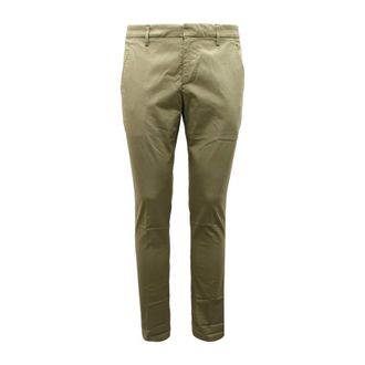 Dondup Italienische Hose Made in Italy - - Trousers - Herren - Gr&uuml;n - W38