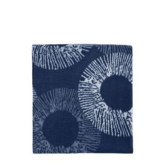 Au Printemps Paris Echarpe &agrave; motif avec franges