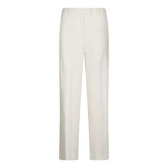 Circolo 1901 Gerade Hose - - Trousers - Damen - Wei&szlig; - M