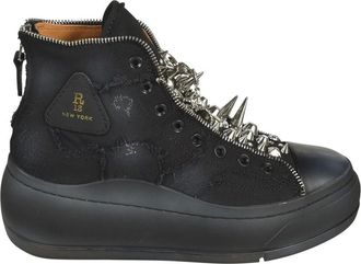 R13 Femme, Chaussures, Noir, Taille: 37 EU S5032 Baskets