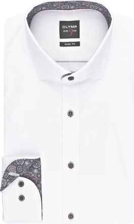 Olymp Hemd Level Five Body Fit weiss