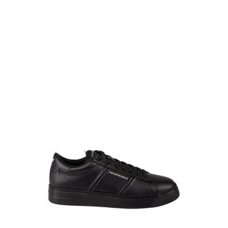 Emporio Armani Herren, Schuhe, Schwarzk, 42 EUGr&ouml;&szlig;e
