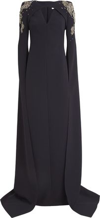 SAFiYAA Cape-Detail Sarita Gown Size XL