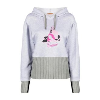 Cormio Damen, Sweatshirts & Hoodies, Grau, XLGr&ouml;&szlig;e