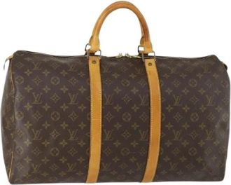Louis Vuitton unisex, Pre-owned, Brun, Taille: ONE Size Sac Keepall Pre-owned