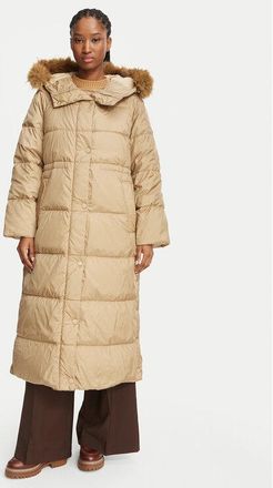 Max Mara Daunenjacke Novak 2625496072 Hellbraun Regular Fit