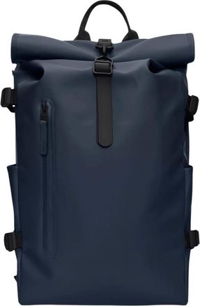 Rains Homme, Sacs, Bleu, Taille: ONE Size Rolltop Rucksack Large
