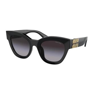 Miu Miu Damen Sonnenbrillen Kollektion: 100% Polycarbonat - - Accessories - Damen - Schwarzk - 51 MM