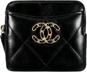 Chanel Porte-monnaie Pre-owned - Femme - Pre-owned - Noir - Taille: ONE Size