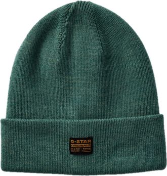 G-Star RAW Herren Effo Long Beanie, Gr&uuml;n (Blue Spruce D16624-C754-G282), PC