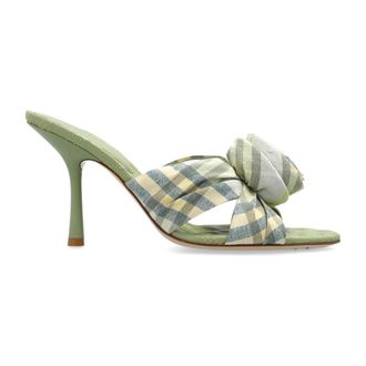 Burberry Sandaletten Mews mit Absatz - - Shoes - Damen - Gr&uuml;n - 36 EU