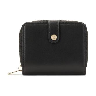 Kazar Schwarzes Portemonnaie mit zwei F&auml;chern - - Accessories - Damen - Schwarzk - ONE SIZE