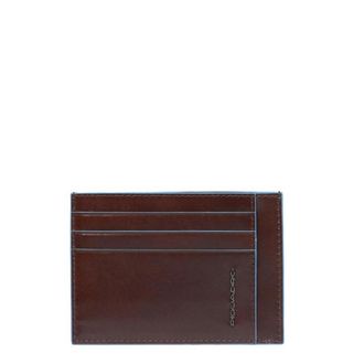 Piquadro Schmaler Kartenhalter Herren im Taschenformat aus Leder mit RFID-Schutz - - Accessories - Herren - Braun - ONE SIZE