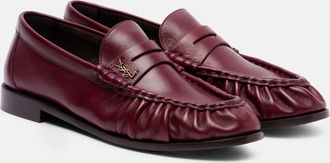 Saint Laurent Mocassins Le Loafer Cassandre en cuir