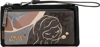 Anekke Grand porte-monnaie Heartbeat - Multi-compartiment | Grande capacité - Dimensions : 22/11/3 cm - Accessoires et accessoires pour femme