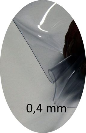 Generic Zeltfensterfolie 0,4 mm Klarsichtfolie1,0 m Breit 11,50EUR/m²