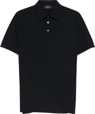 Zanone Homme, Tops, Bleu, Taille: L Polo