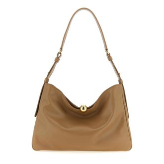 Furla Femme, Sacs, Beige, Taille: ONE Size Sfera Soft Large Shoulder Bag
