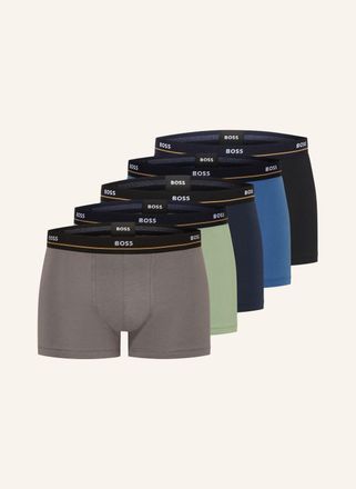 HUGO BOSS 5er-Pack Boxershorts Essential blau