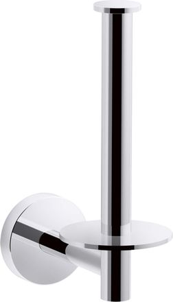 Kohler 27293-Cp Elate Toilettenpapierhalter, vertikal, poliertes Chrom