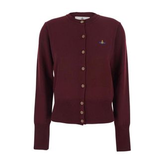 Vivienne Westwood Femme, Pulls, Rouge, Taille: 36 FR Bea Cardigan