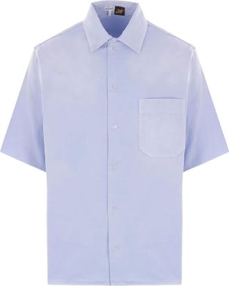 Loewe Hemd mit Anagramm - Blau