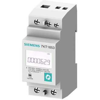 SIEMENS Neuwertig] Siemens 7 Kt1651 Messger&auml;t Z&auml;hler Energiez&auml;hler Stromverbrauch Monitoring System B-Ware