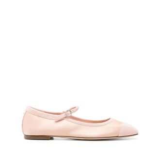 Aeyde Femme, Chaussures, Rose, Taille: 39 EU Uma Ballerines &agrave; Bout en Satin