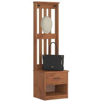 vidaXL vidaXL Garderobenst&auml;nder SANDENS 45x40x159,5 cm Massivholz Kiefer