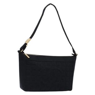 Chanel Pre-owned Coton sacs-chanel - Femme - Pre-owned - Noir - Taille: ONE Size